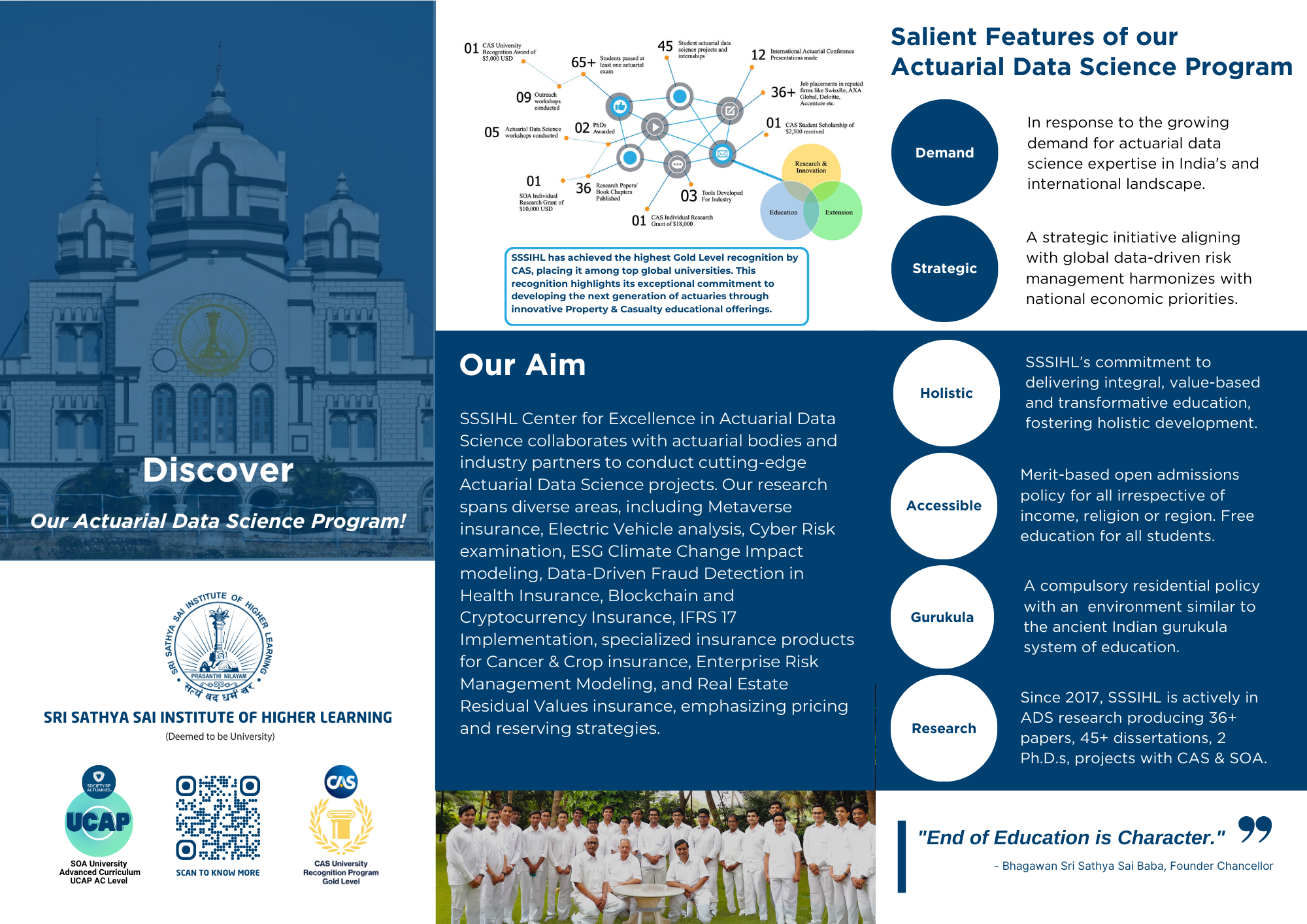 Bs Actuarial Data Science Sssihl Cads